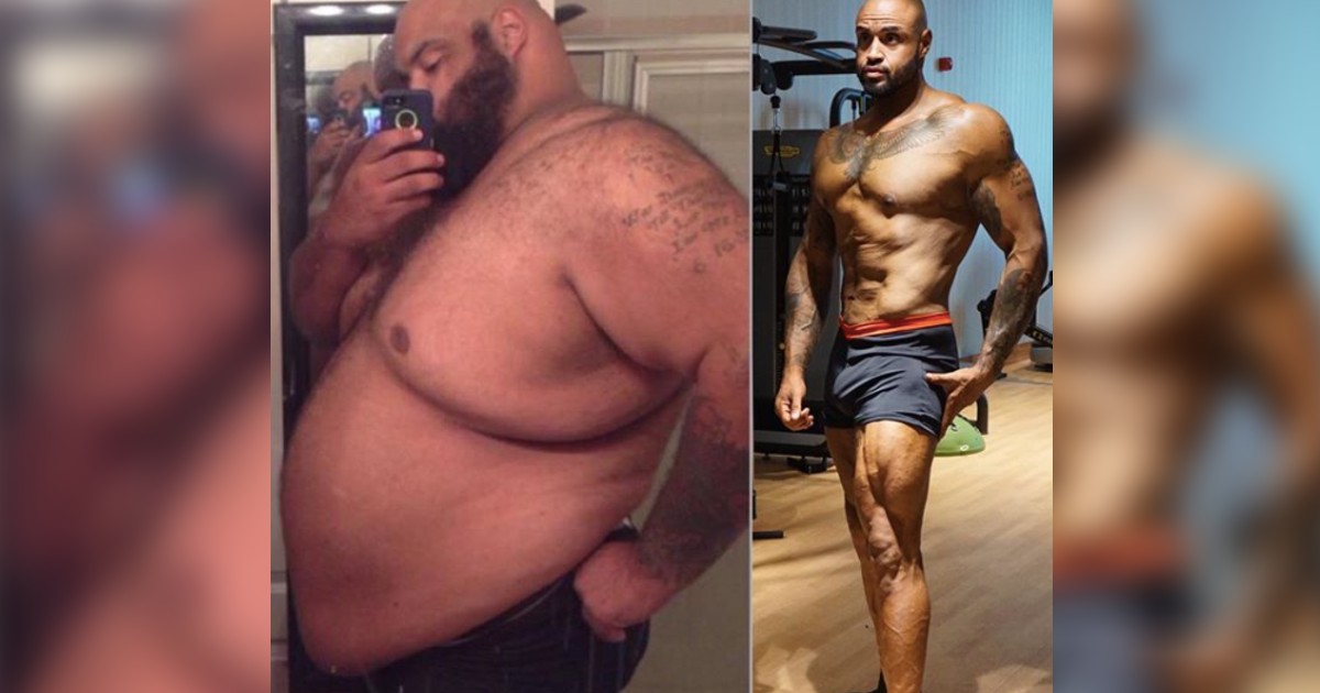 600-pound man loses all the weight starting with walks to Walmart