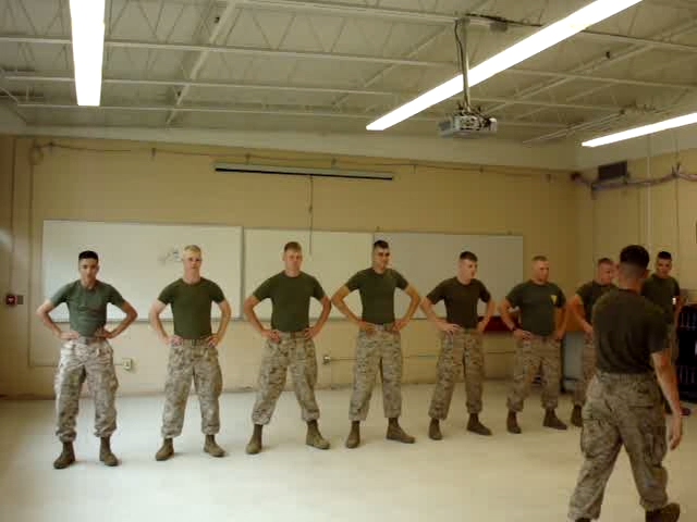 Nine Marines Steal Spotlight With Fiery Dance Moves