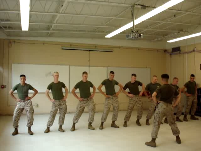 Nine Marines Steal Spotlight With Fiery Dance Moves