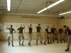 Nine Marines Steal Spotlight With Fiery Dance Moves