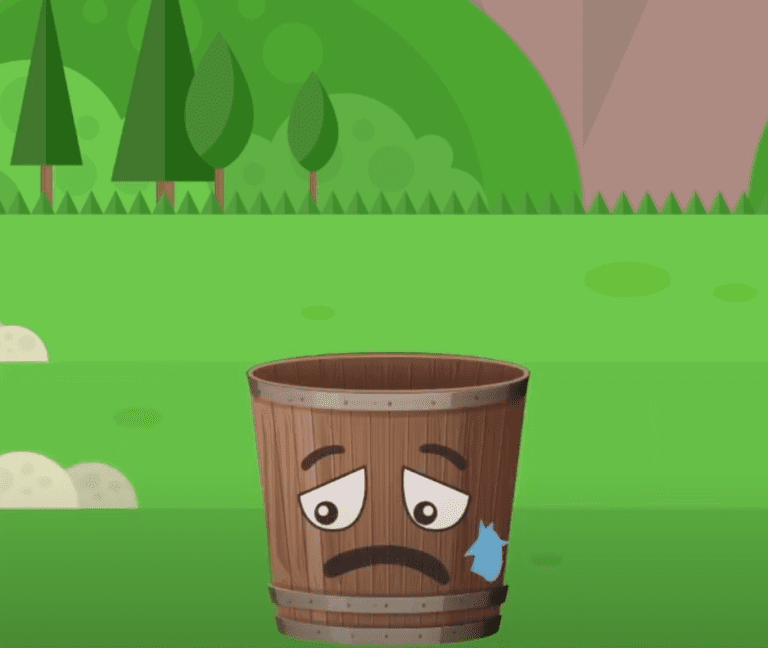 Wise man sees the value of a cracked and leaking pot