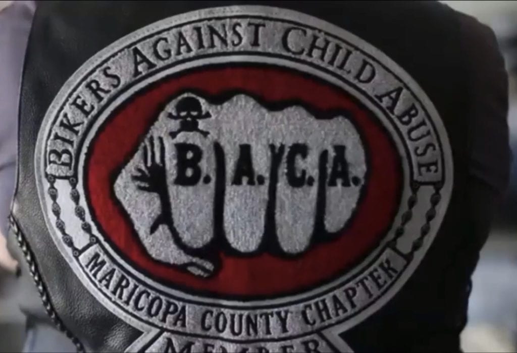 Bikers ride in to save the day after stepfather abuses 10-year-old girl