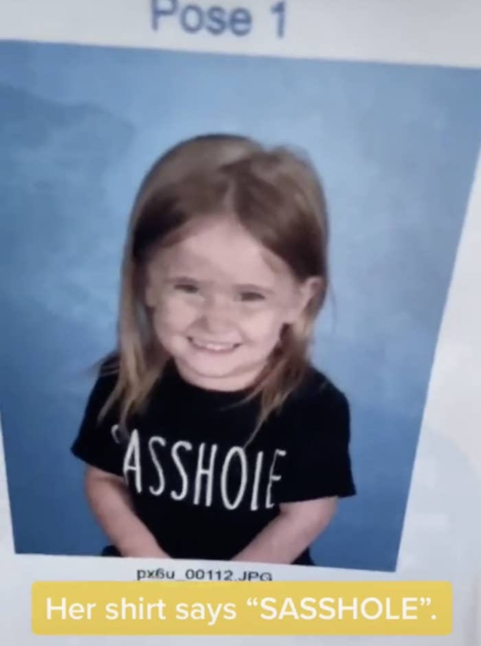 Mom accidentally sends 2-year-old to school picture day wearing a ...