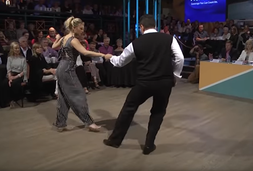 Couple sweep competition under the rug with 1st place performance