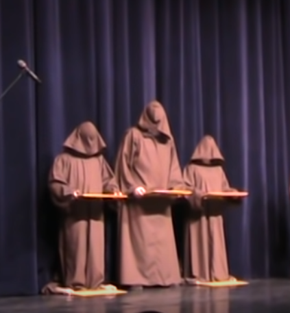 Silent Monks’ Christmas Program Will Go Down In School’s History