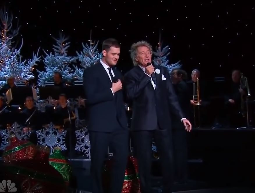 Rod Stewart and Michael Buble kick things up a notch with animated ...