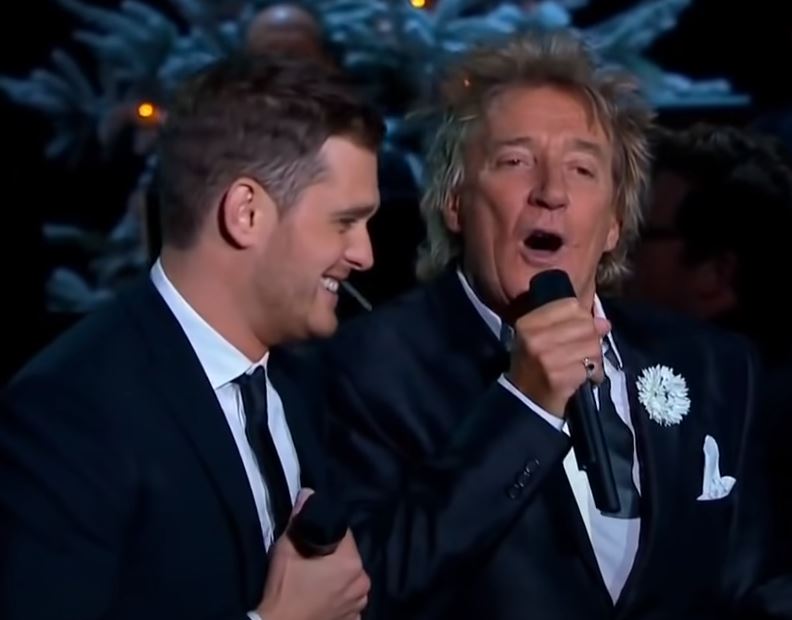 Rod Stewart and Michael Buble kick things up a notch with animated ...
