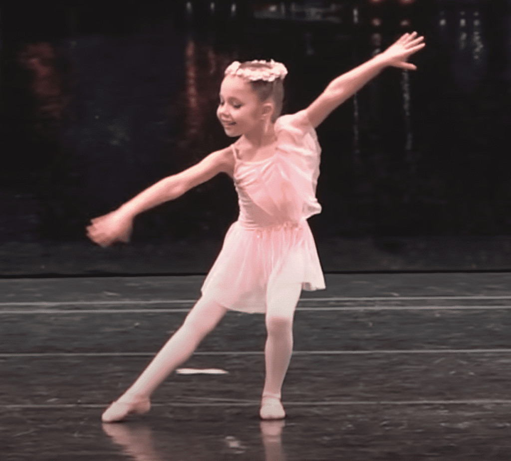 Tiny ballerina’s adorable ‘Cupid’ dance steals hearts