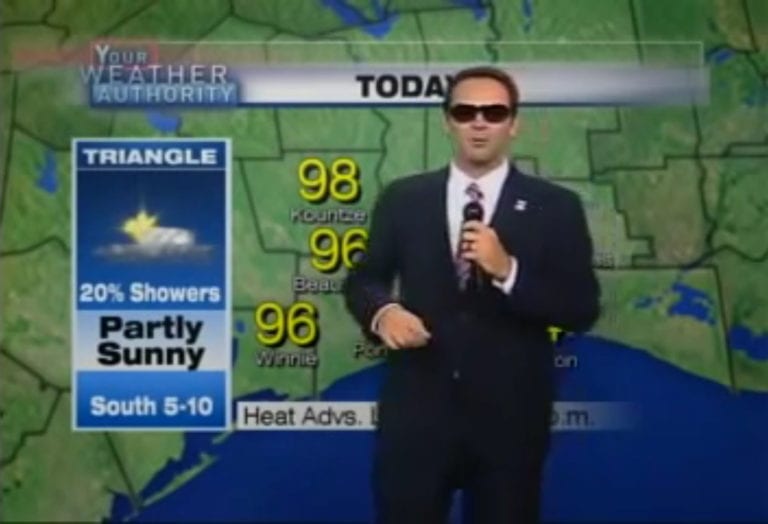 Well-known weatherman shakes up the internet with epic dance