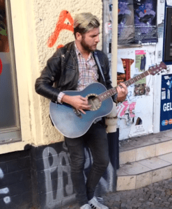 Busker plays song on the street completely unaware original singer is ...