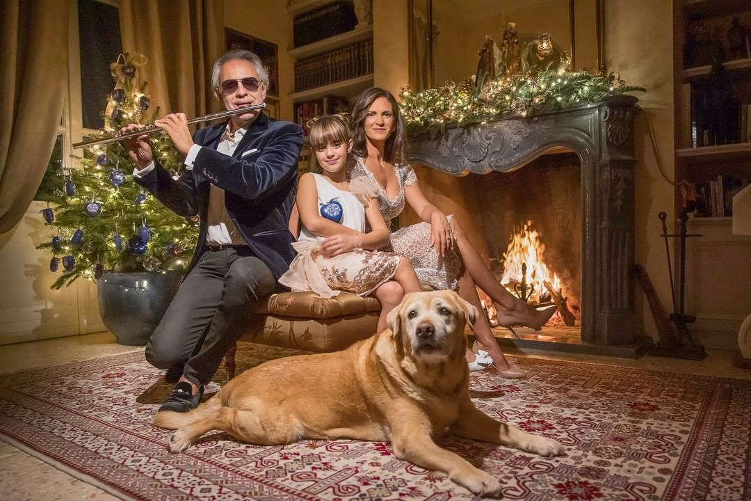 Andrea Bocelli performs duet with daughter Virginia in adorable home ...