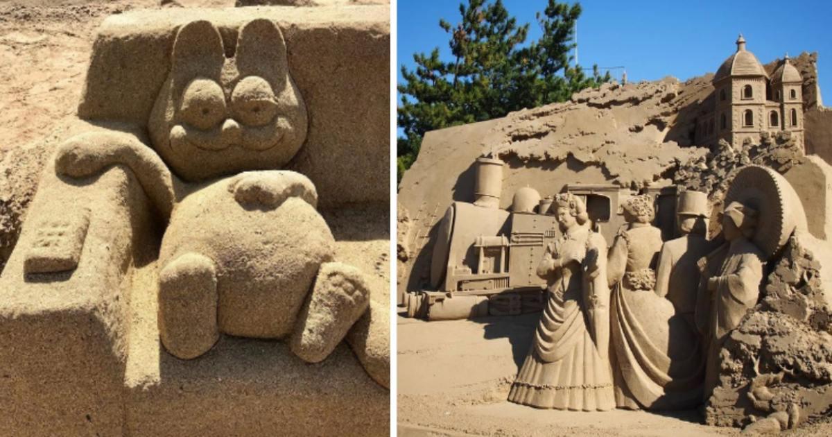 30 Impressive Works of Art Sculpted in Sand