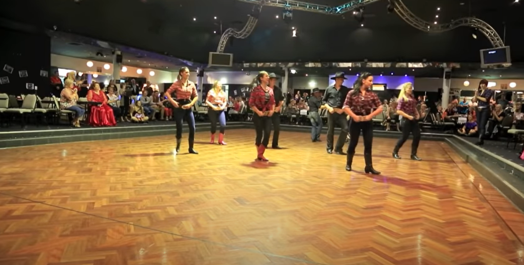Australian Country Dancers Dominate the Line-Dance With Slick Dance Moves