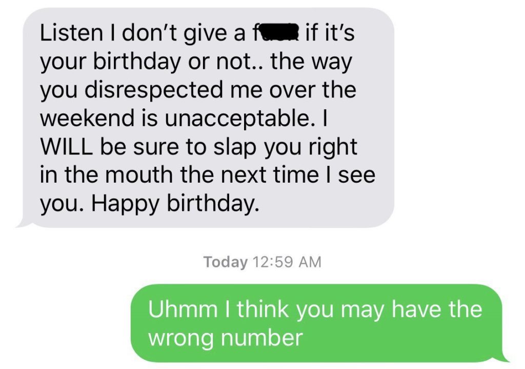 45 Times people sent a text message to the wrong number and hilarity ensued