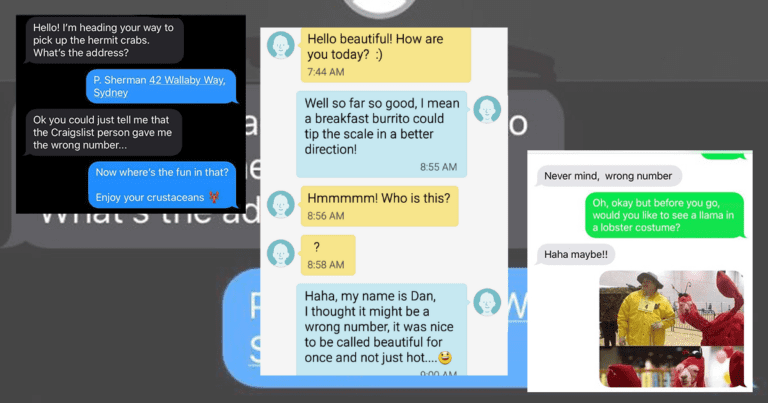 45 Times people sent a text message to the wrong number and hilarity ensued
