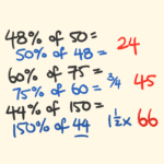 Figure out percentages super quickly with this trick you were never ...