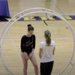 Gymnast takes 1st place with incredible gymwheel routine