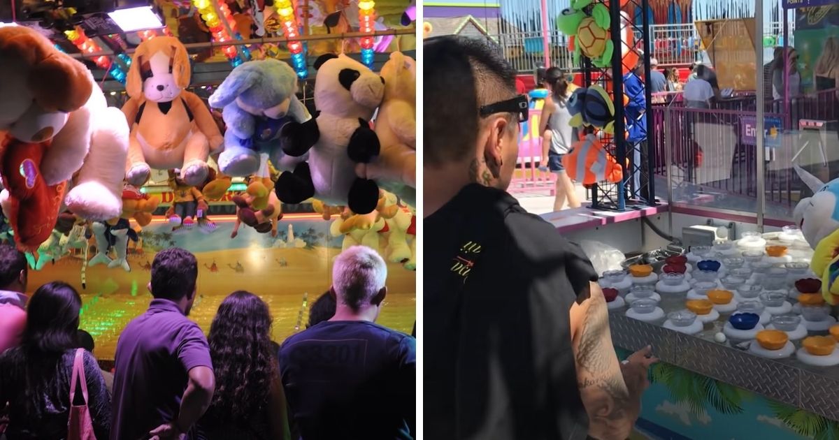 Man makes video showing the science behind carnival scams and gets over ...