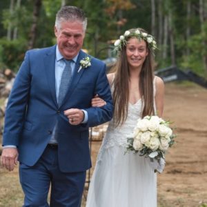 Bride gets custom dress that lets her blind groom can “see” her on ...