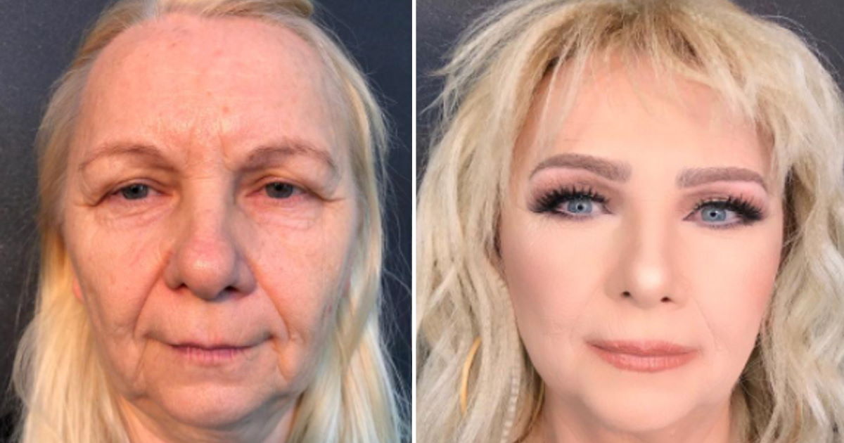 15 women who turned back time with makeup