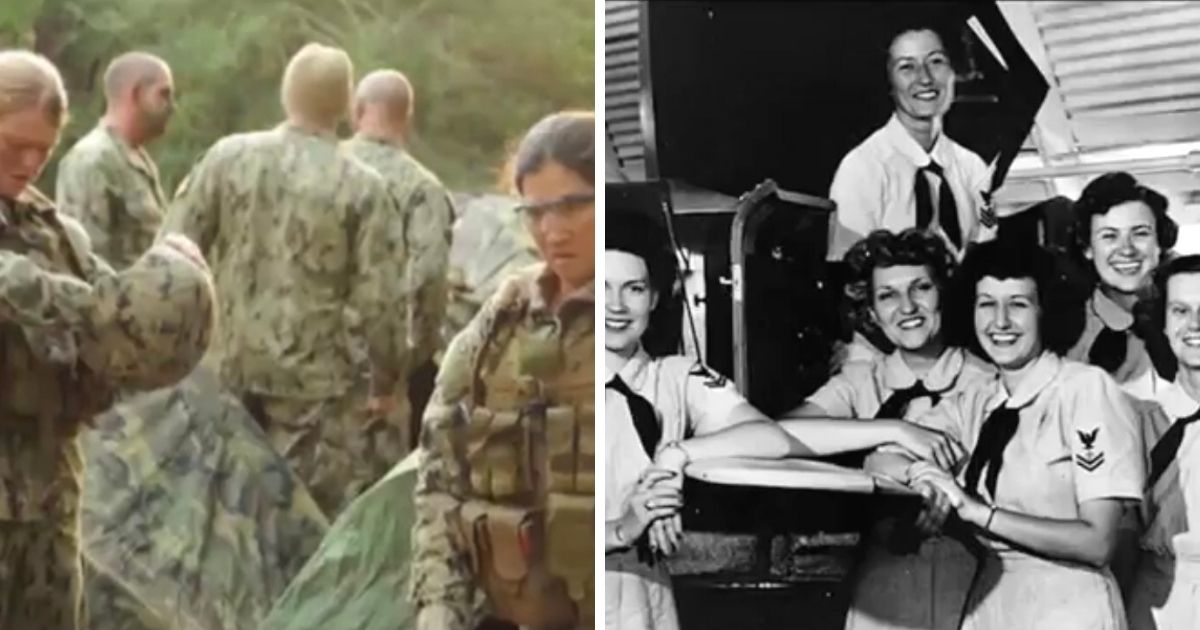 Women have been in the Navy since 1942 when they were known as the WAVES