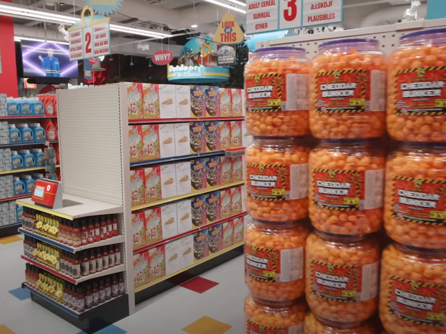 Take a tour of this strange supermarket in Las Vegas where absolutely ...