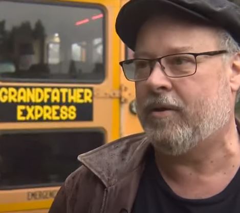 ‘Best grandpa ever’ purchases bus all so he can drive his 10 ...