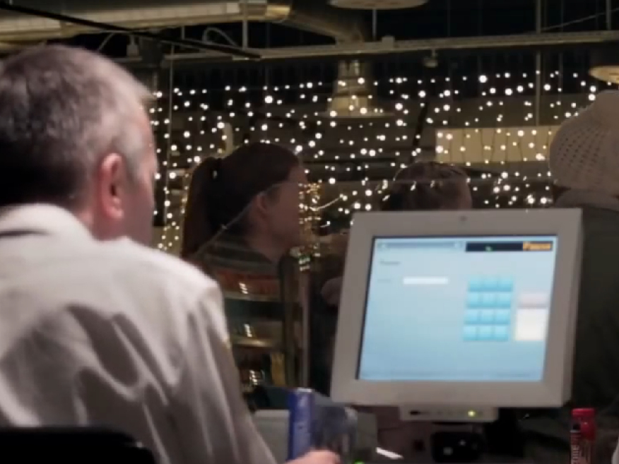 Supermarket turns lights out on shoppers for Christmas performance ...