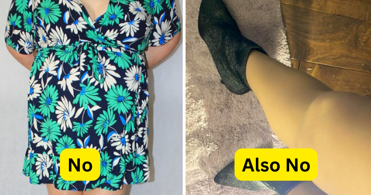 20+ Embarrassing Fashion Mistakes Adding 10 Years To Your Look