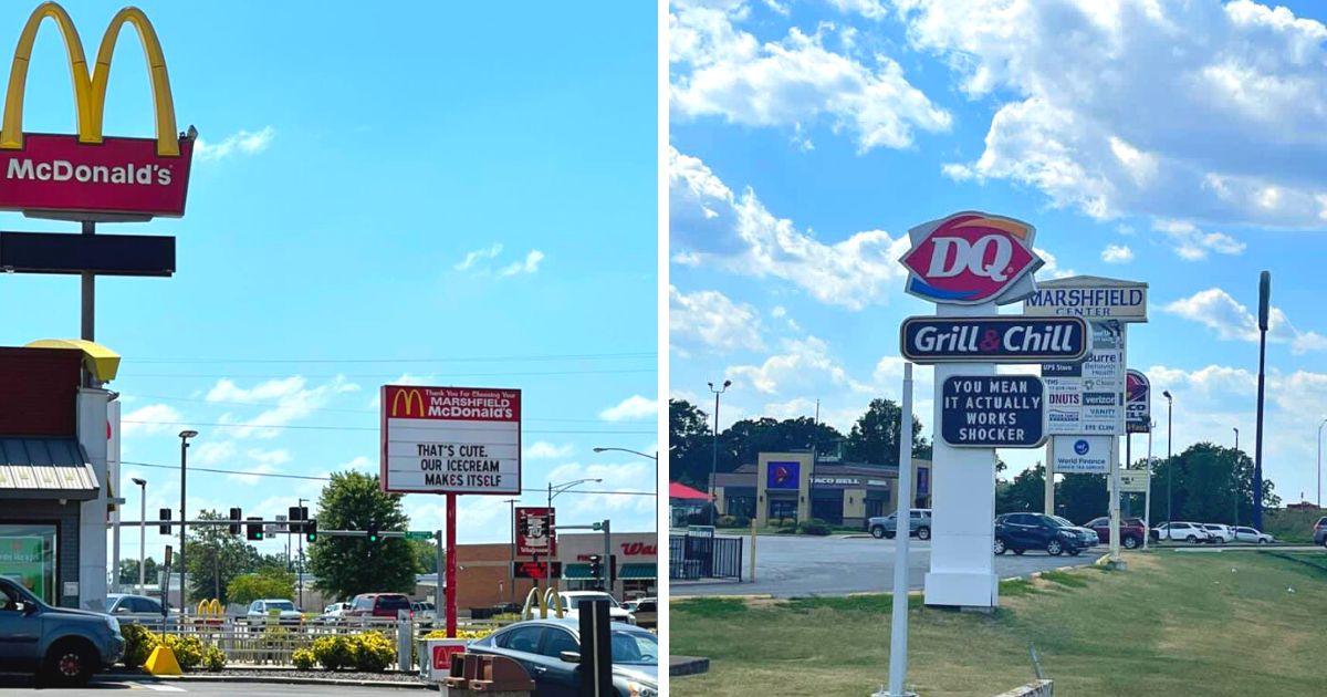 McDonald’s peps up community by sparking hilarious “sign war” with ...