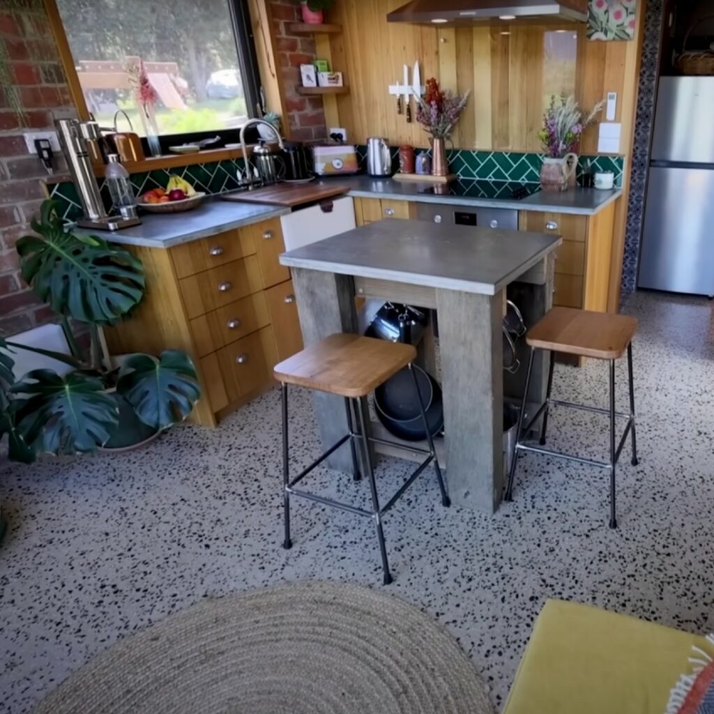 Couple are inspired to build a small two story ‘cottage’ that is ...