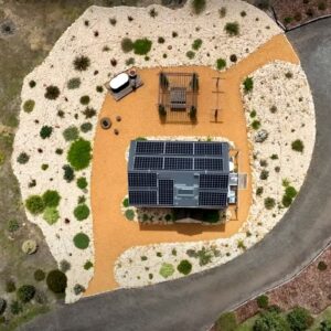 Couple are inspired to build a small two story ‘cottage’ that is ...