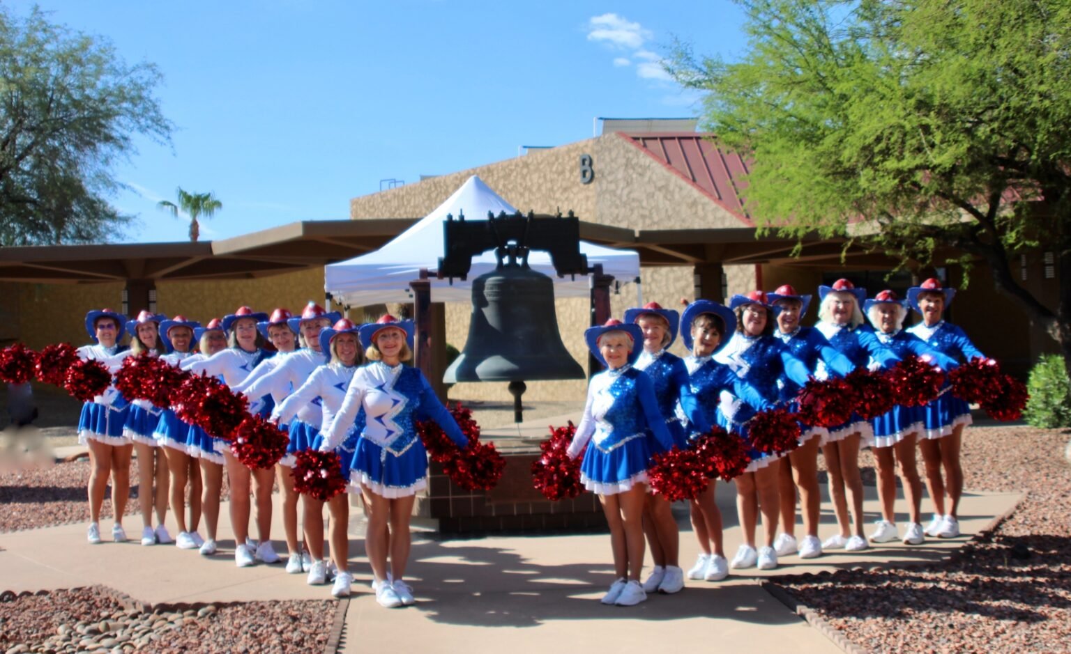 Cheering squad made up of women over 55 aims to ‘Inspire Before We Expire’