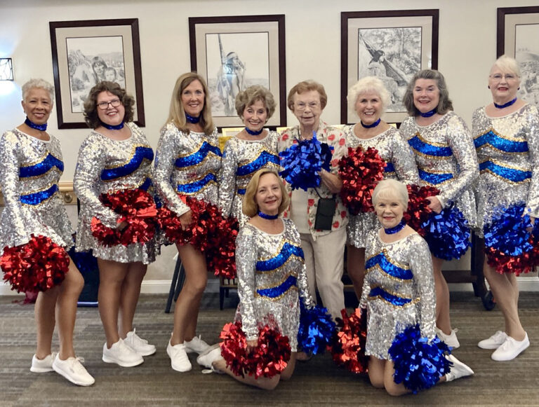 Cheering squad made up of women over 55 aims to ‘Inspire Before We Expire’
