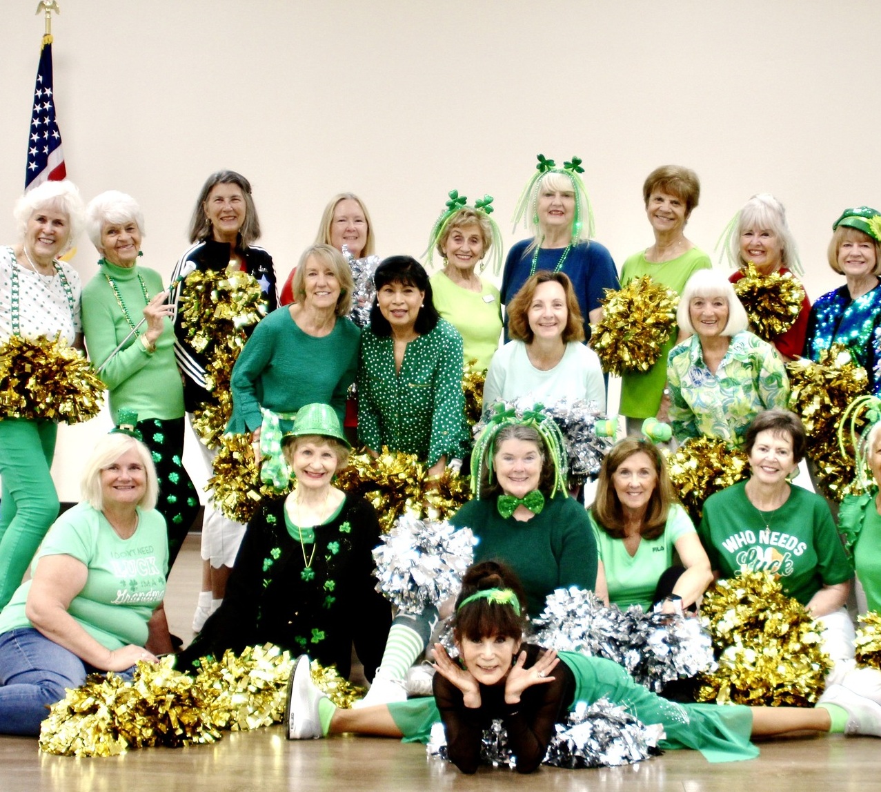 81-year-old member of 55+ cheer squad says goal is “Inspire Before We ...