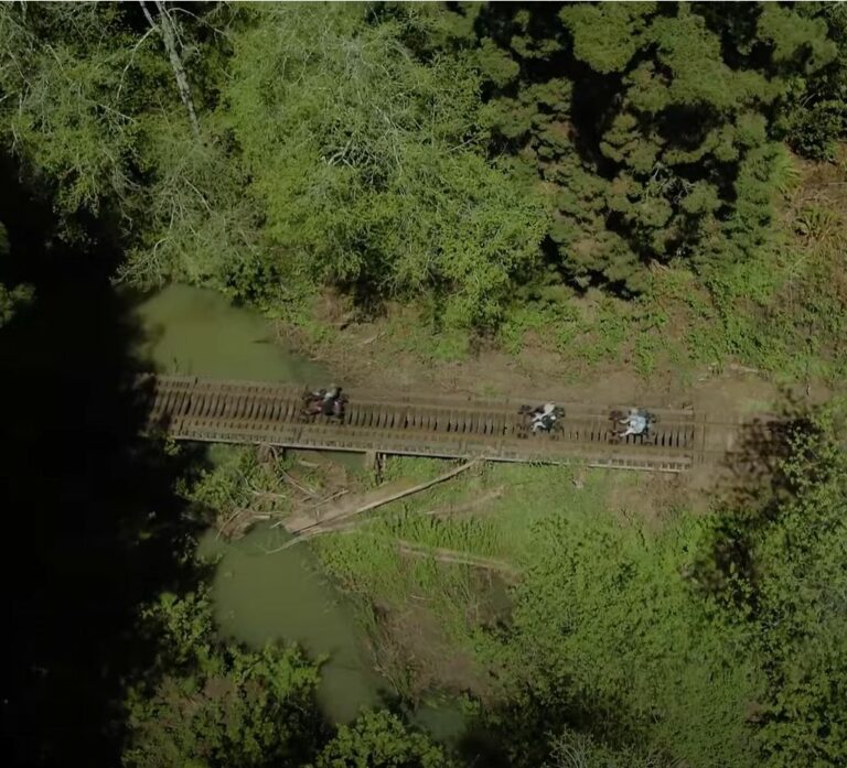 Pedaling through the Redwood Forest is now possible with electric railbikes