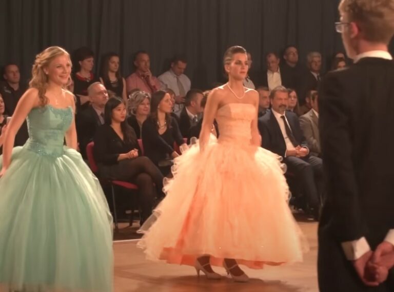 8 prom couples enchant the room with their ‘optical illusion’ dance