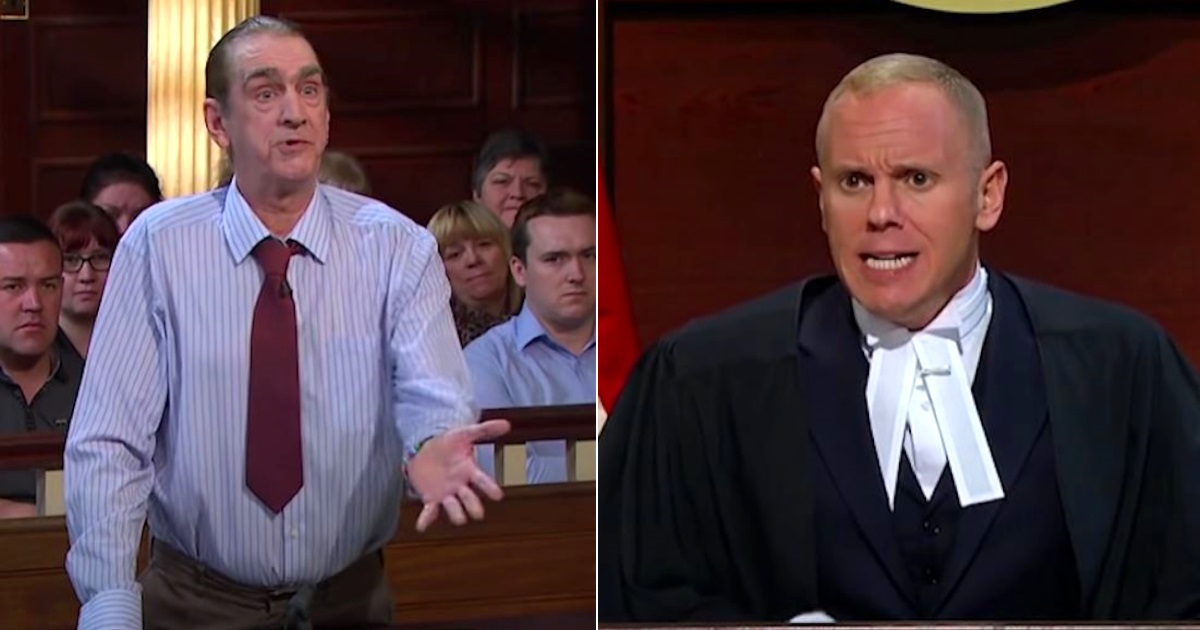 Rude father of 40 kids has judge seeing red